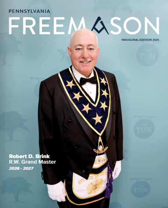 Robert Brink, Pennsylvania Freemasons’ Newly Installed Grand Master ...